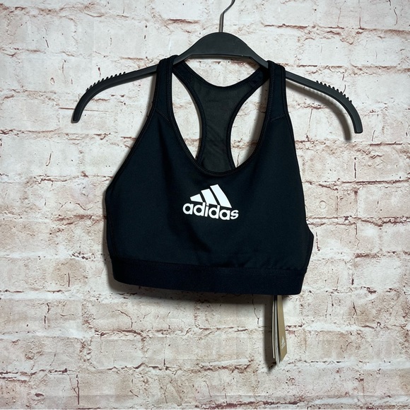 adidas | Intimates & Sleepwear | Nwt Adidas Black And White Bra Size ...